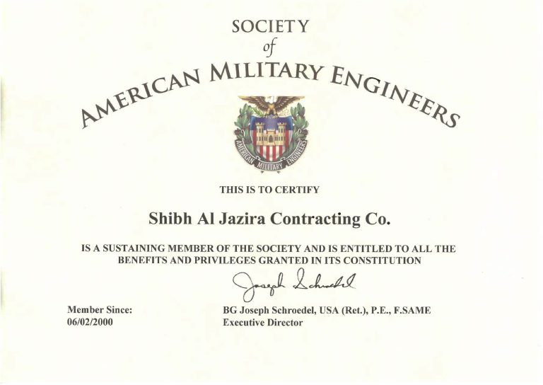 Certificates and Awards – SAJCO